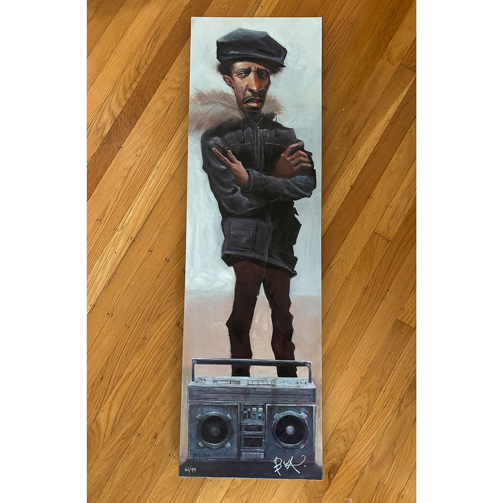 Used to Love - Justin Bua - F.M. Jenkins Signed Canvas Print – The Giant Peach