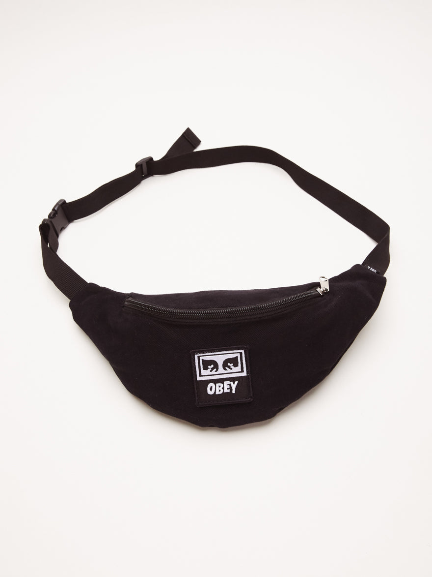 OBEY - Wasted Hip Bag, Black Twill – The Giant Peach
