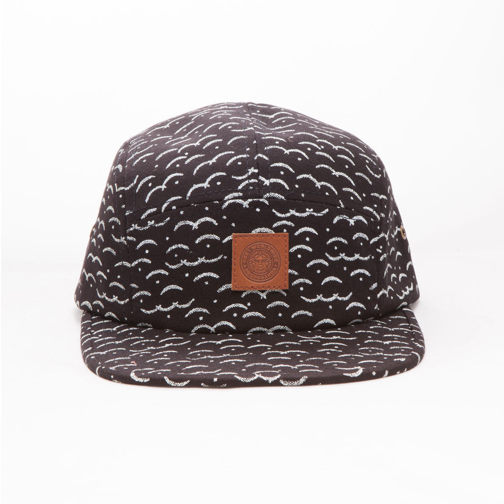 OBEY - Cliffside Men's 5 Panel Hat, Black Multi – The Giant Peach