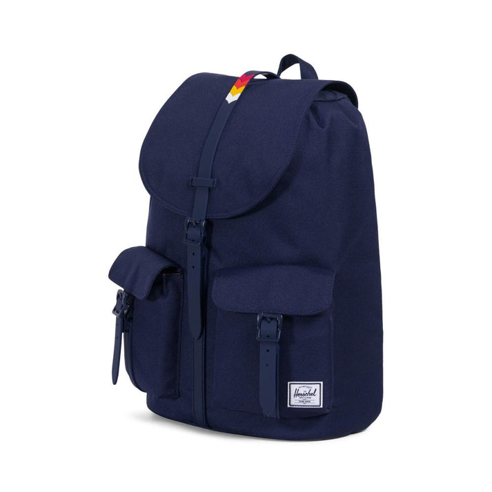 Herschel Supply Co. - Dawson Backpack, Peacoat/Rainbow Chevron – The ...