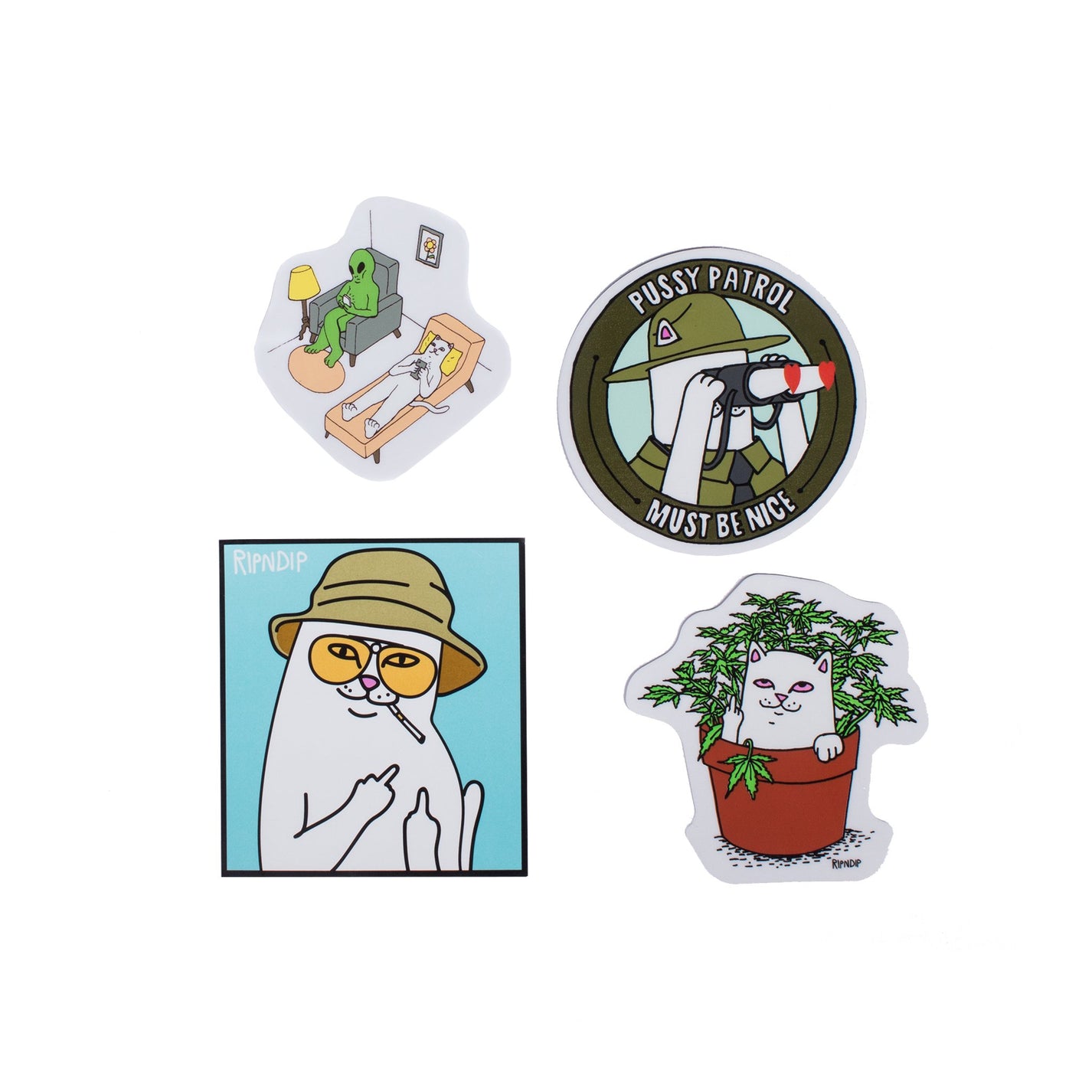 RIPNDIP - Fall 2017 Sticker Pack – The Giant Peach