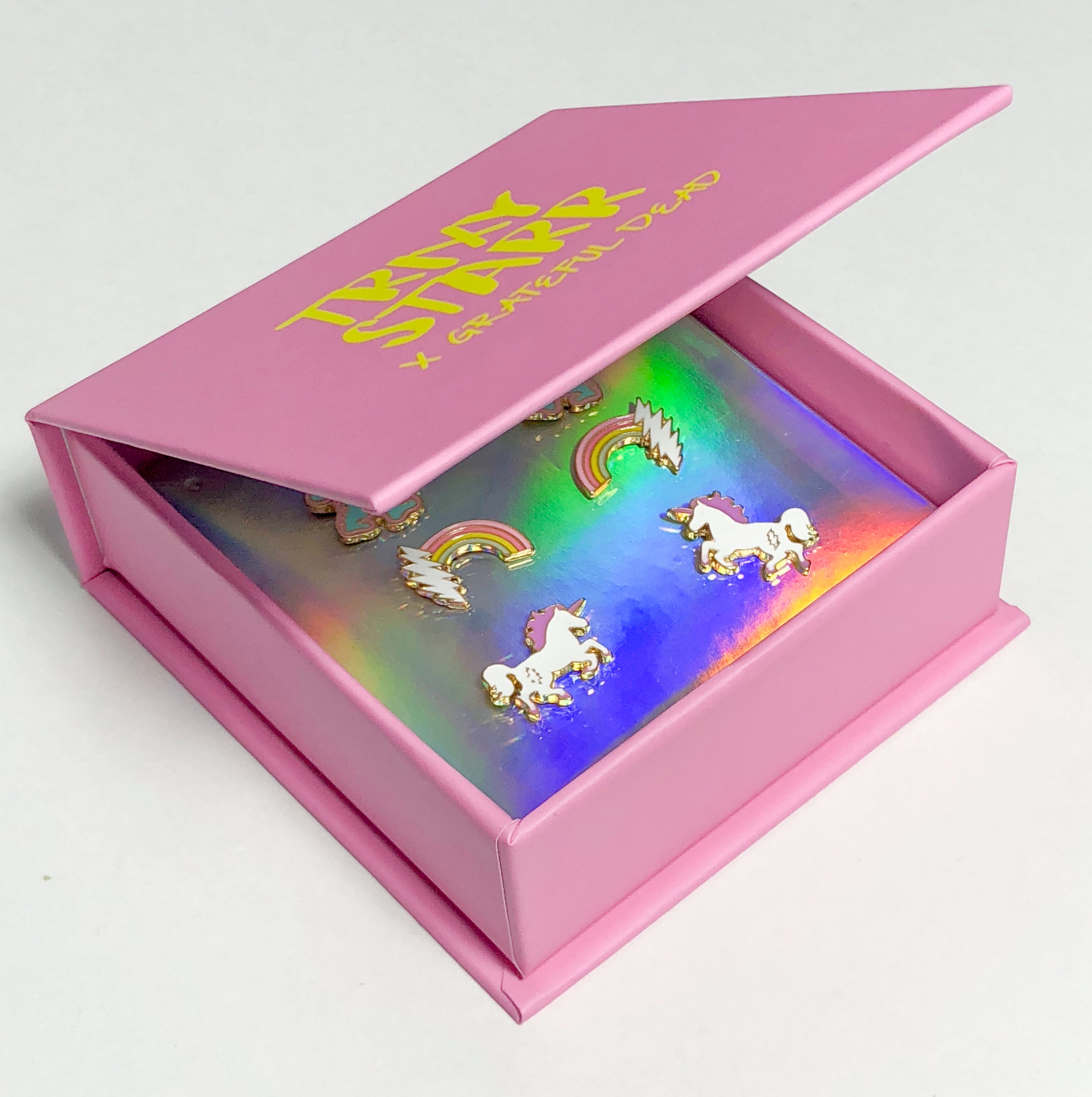 TRiXY STARR X GRATEFUL DEAD - Earring set, rainbow – The Giant Peach