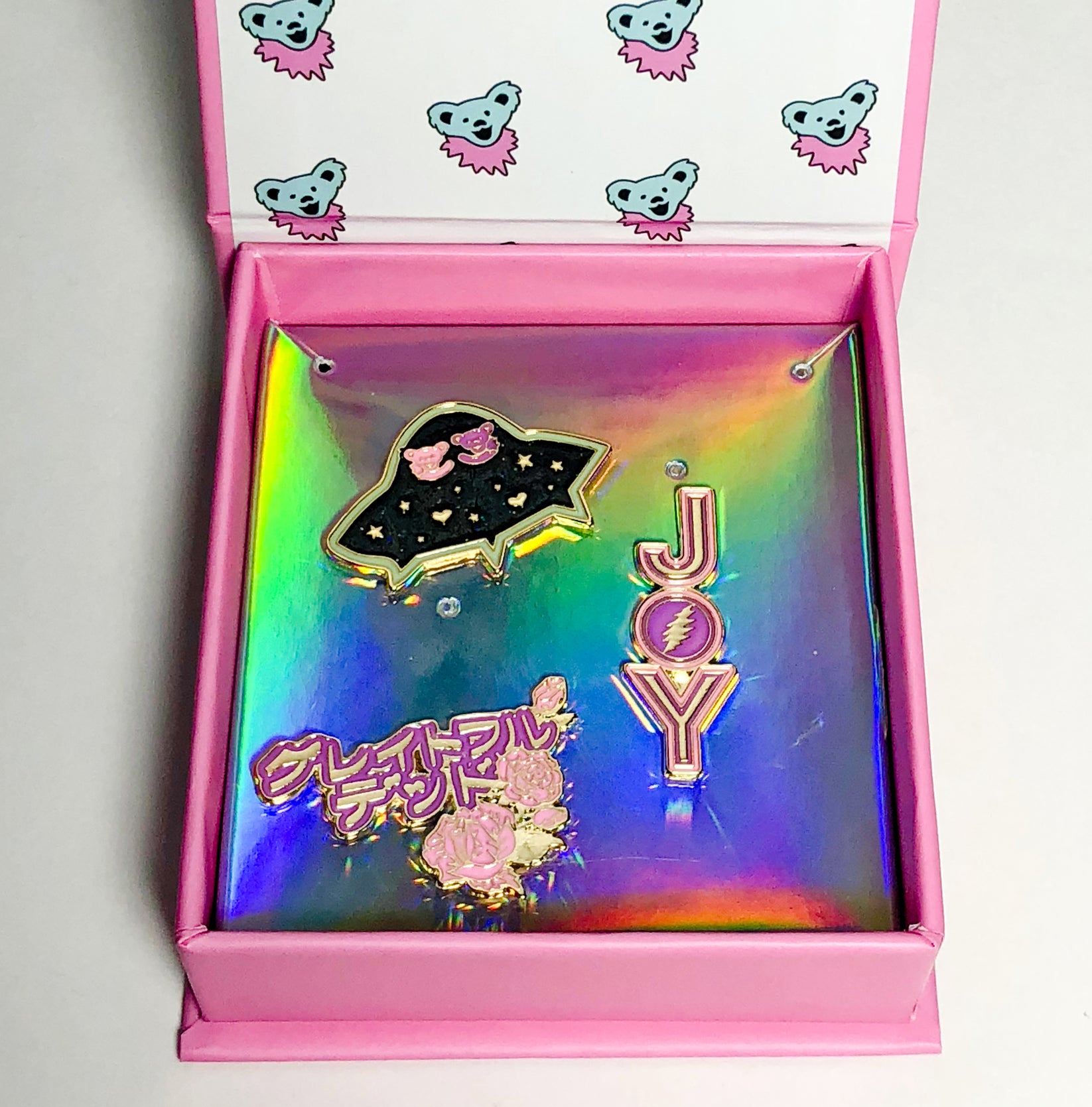 TRiXY STARR X GRATEFUL DEAD - Pin set, gold – The Giant Peach