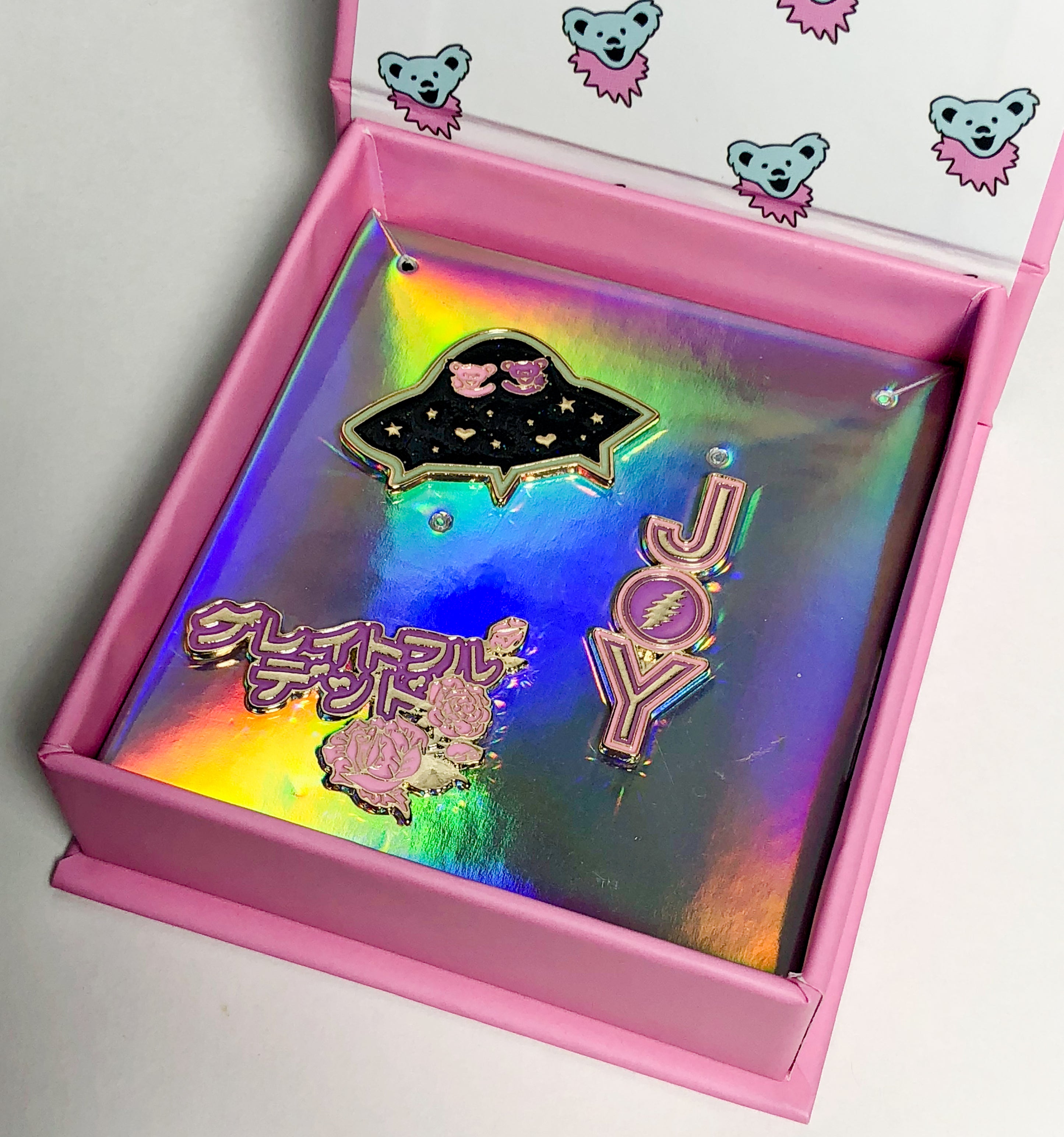 TRiXY STARR X GRATEFUL DEAD - Pin set, gold – The Giant Peach