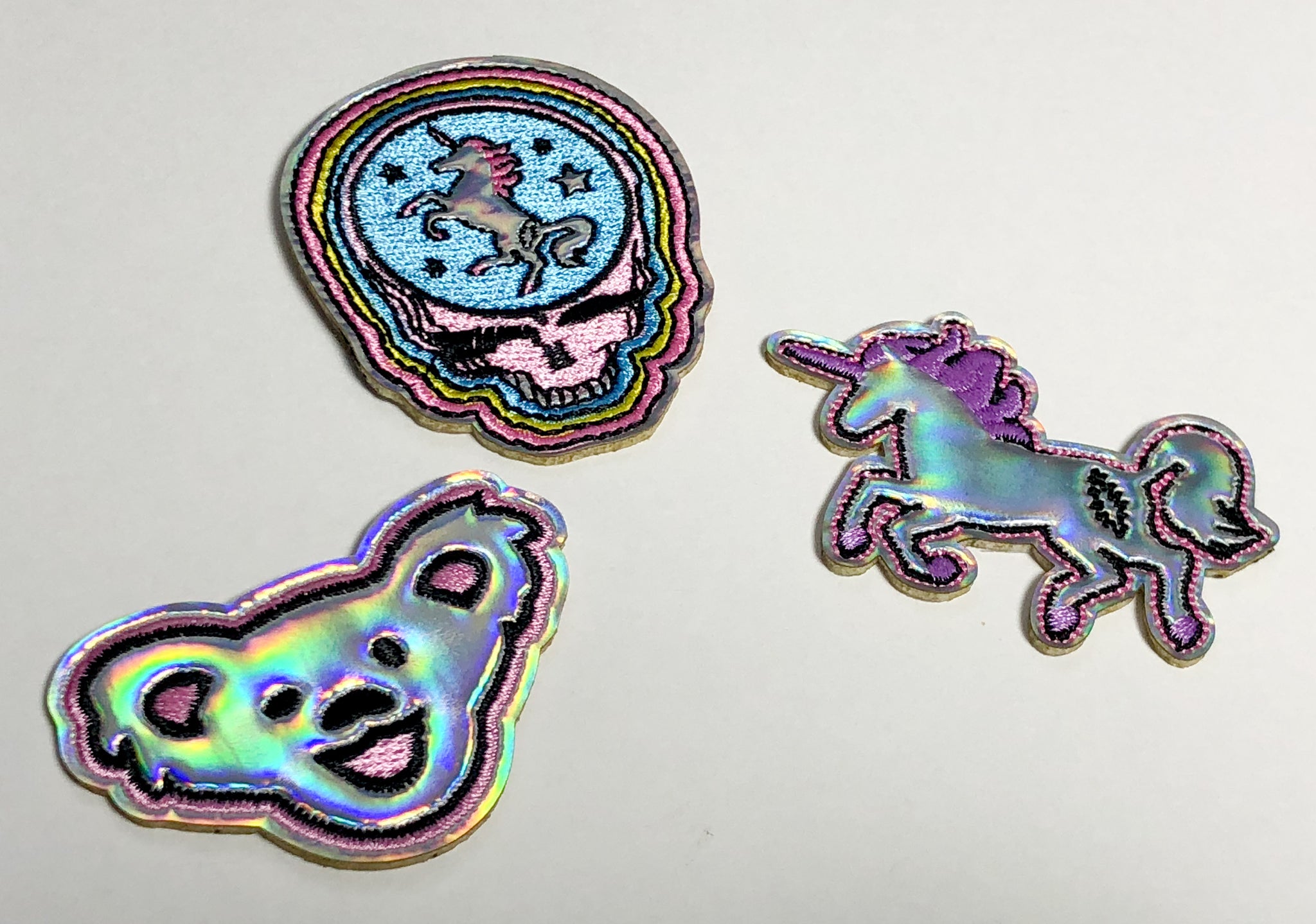 TRiXY STARR X GRATEFUL DEAD - Patch set, holographic – The Giant Peach