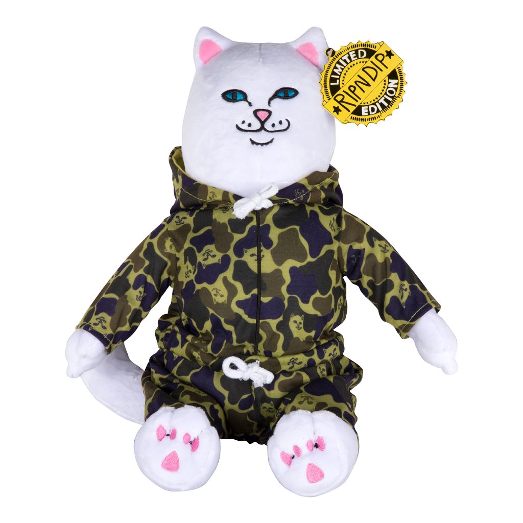 RIPNDIP - Nerm Camo Plush Doll – The Giant Peach