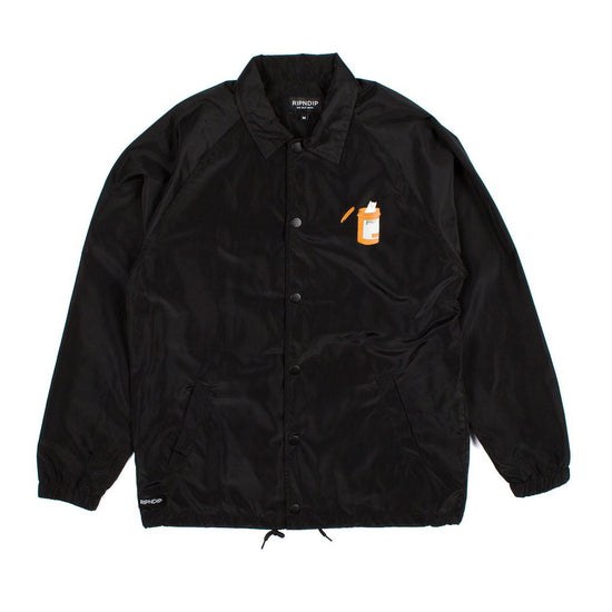 RIPNDIP - Nermal Pills Men's Coaches Jacket, Black – The Giant Peach