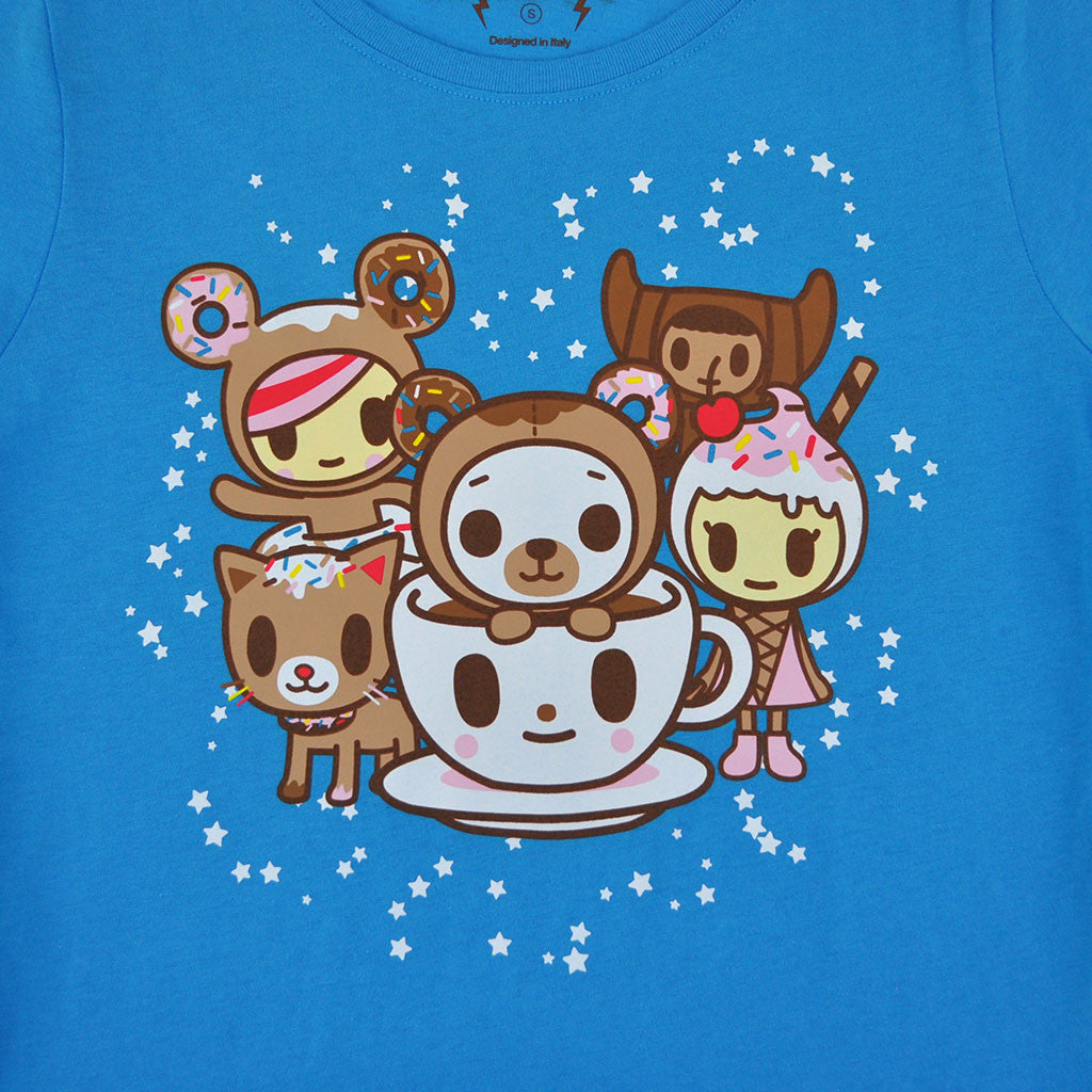 tokidoki - Donut Bear Women's Tee, Blue – The Giant Peach