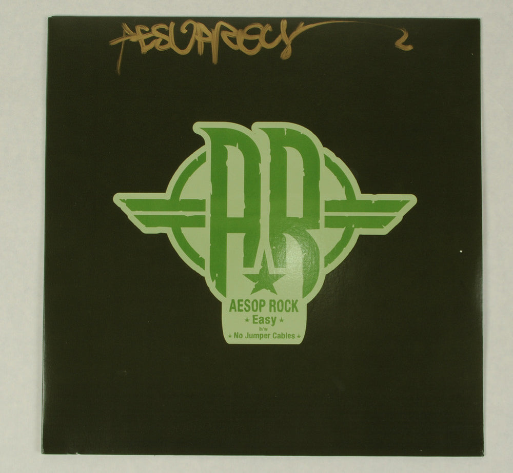 Aesop Rock - Easy, 12" Vinyl (autographed) – The Giant Peach
