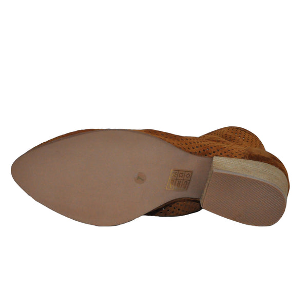 Jeffrey Campbell - Jenelle Bootie, Tan Suede – The Giant Peach