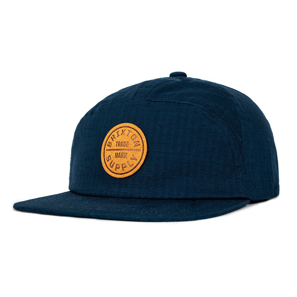 Brixton - Oath 7 Panel Men's Cap, Navy – The Giant Peach