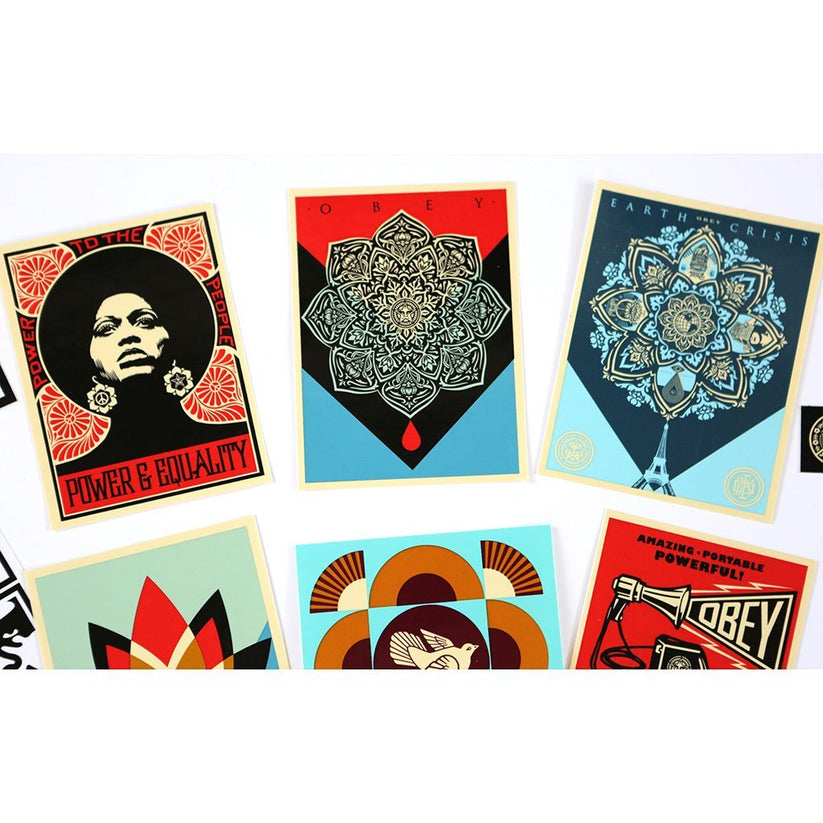 OBEY Sticker Pack 5, Assorted – The Giant Peach