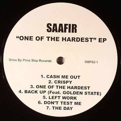 Saafir - One of the Hardest, EP Vinyl – The Giant Peach