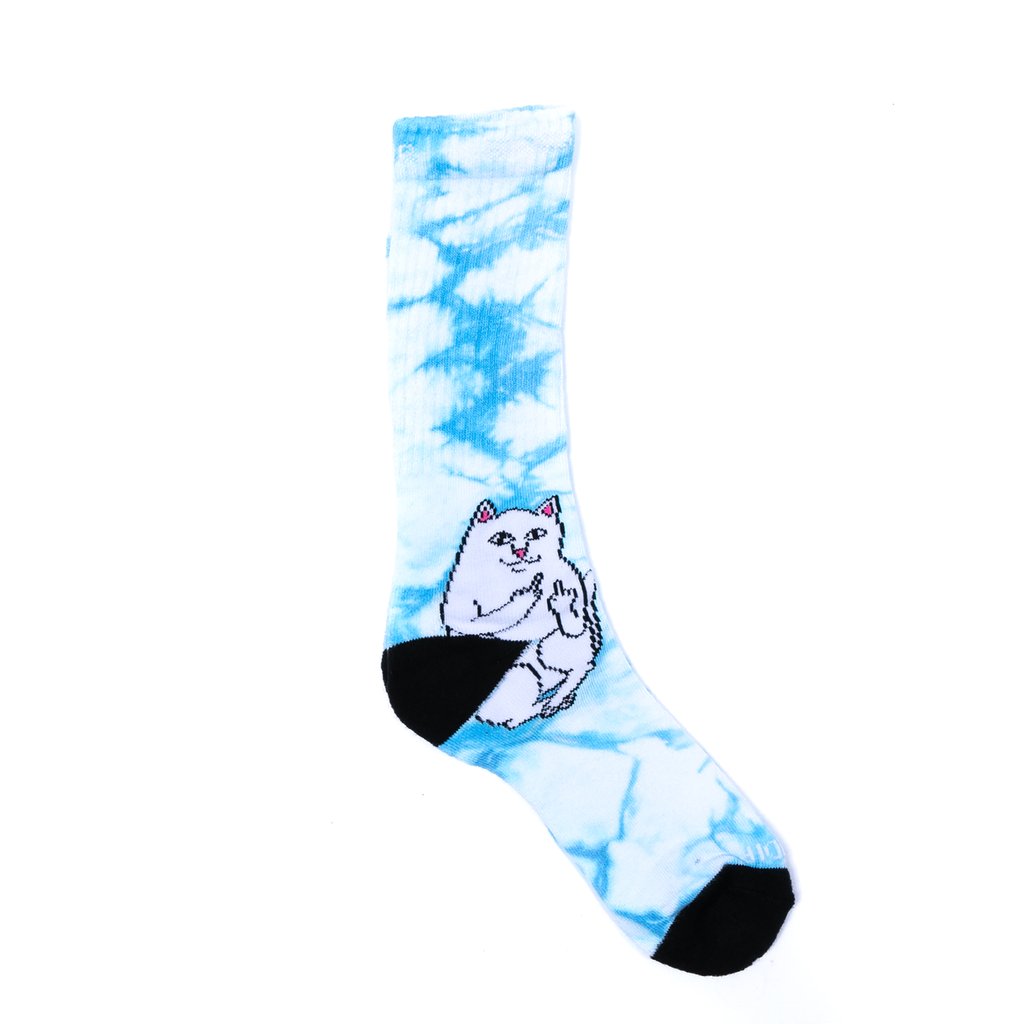 RIPNDIP Lord Nermal Socks, Mint Tie Dye – The Giant Peach