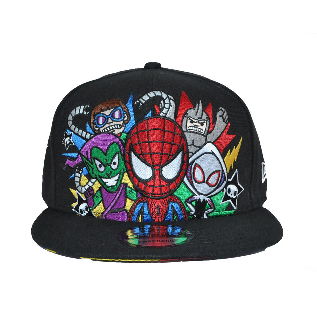 tokidoki - Spidey Villains Snapback Hat, Black – The Giant Peach