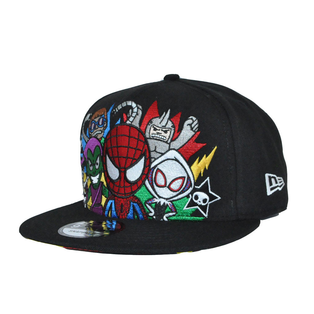 tokidoki - Spidey Villains Snapback Hat, Black – The Giant Peach