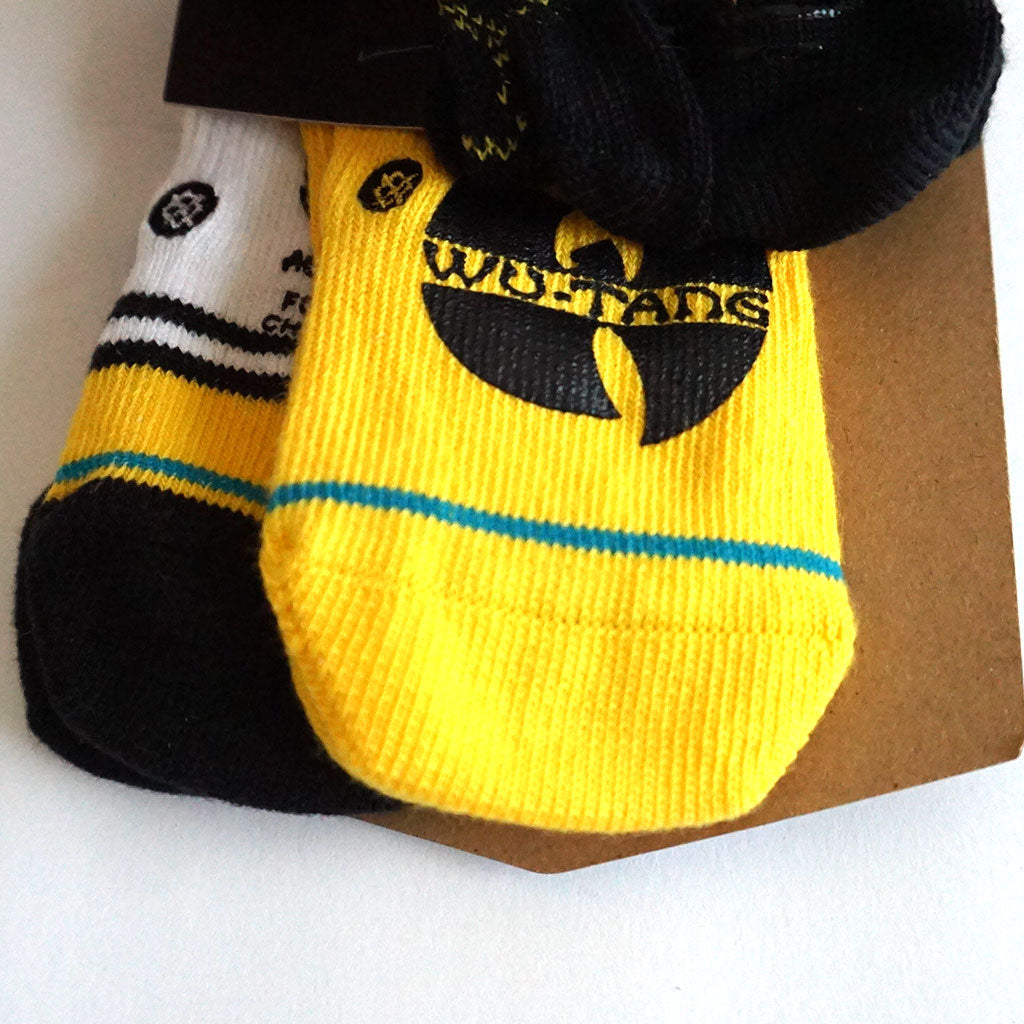 Stance x Wu-Tang Clan Wu-Tang 3 Pack Baby Socks, Multi – The Giant Peach