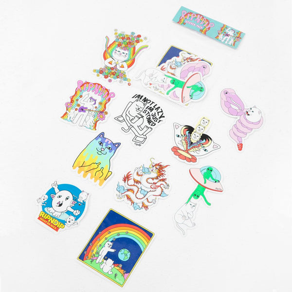 RIPNDIP Spring 2020 Sticker Pack – The Giant Peach