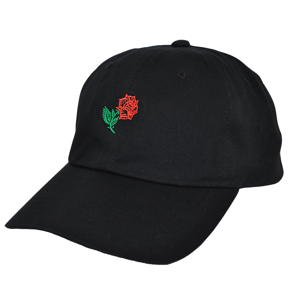 The Quiet Life - Rose Dad Hat, Black – The Giant Peach