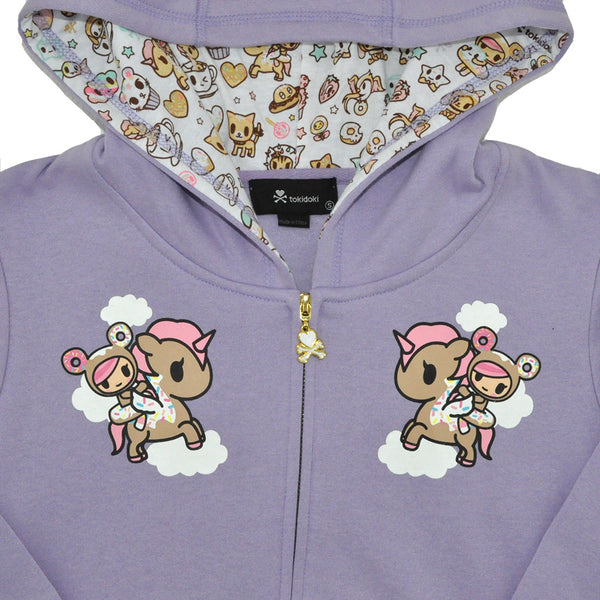 tokidoki - Donutella Souvenir Women's Hoodie, Lavender – The Giant Peach