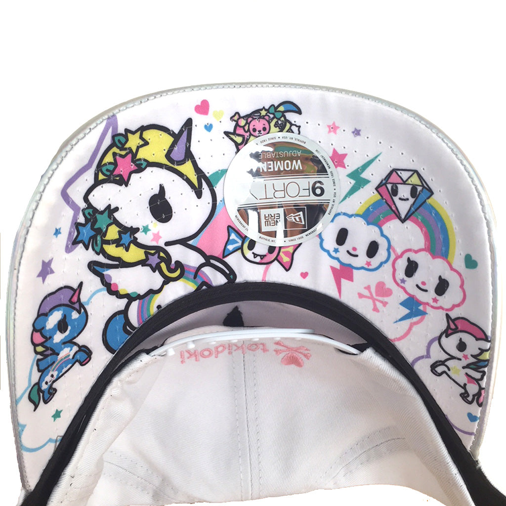 tokidoki - Fantasy Holograph Snapback Hat, White – The Giant Peach