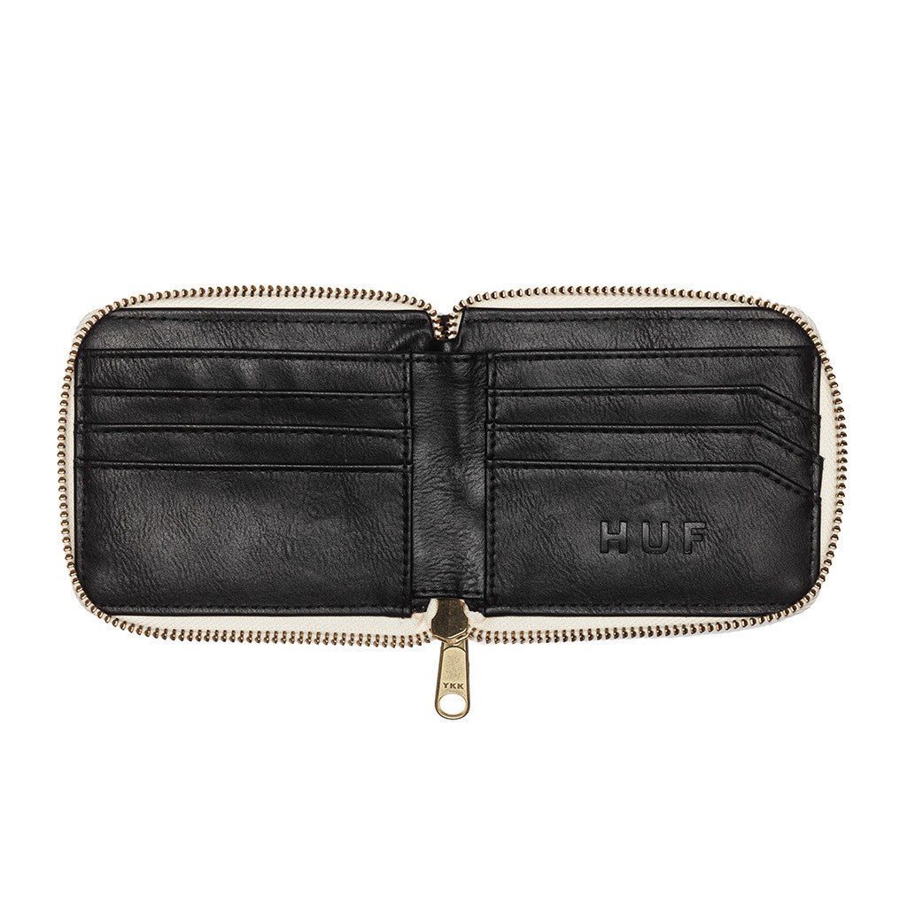 HUF - Full Zip Wallet, Black – The Giant Peach